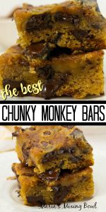 The Best Chunky Monkey Bars - Maria's Mixing Bowl