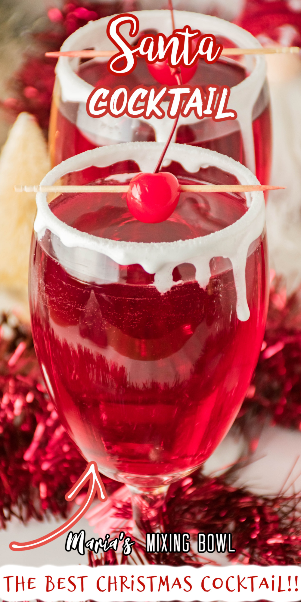 Santa Cocktail - Maria's Mixing Bowl