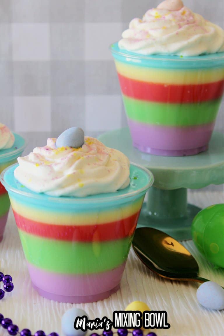 Easter Layered Jello - Maria's Mixing Bowl