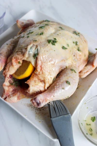 Sage Roasted Chicken Recipe - Maria's Mixing Bowl