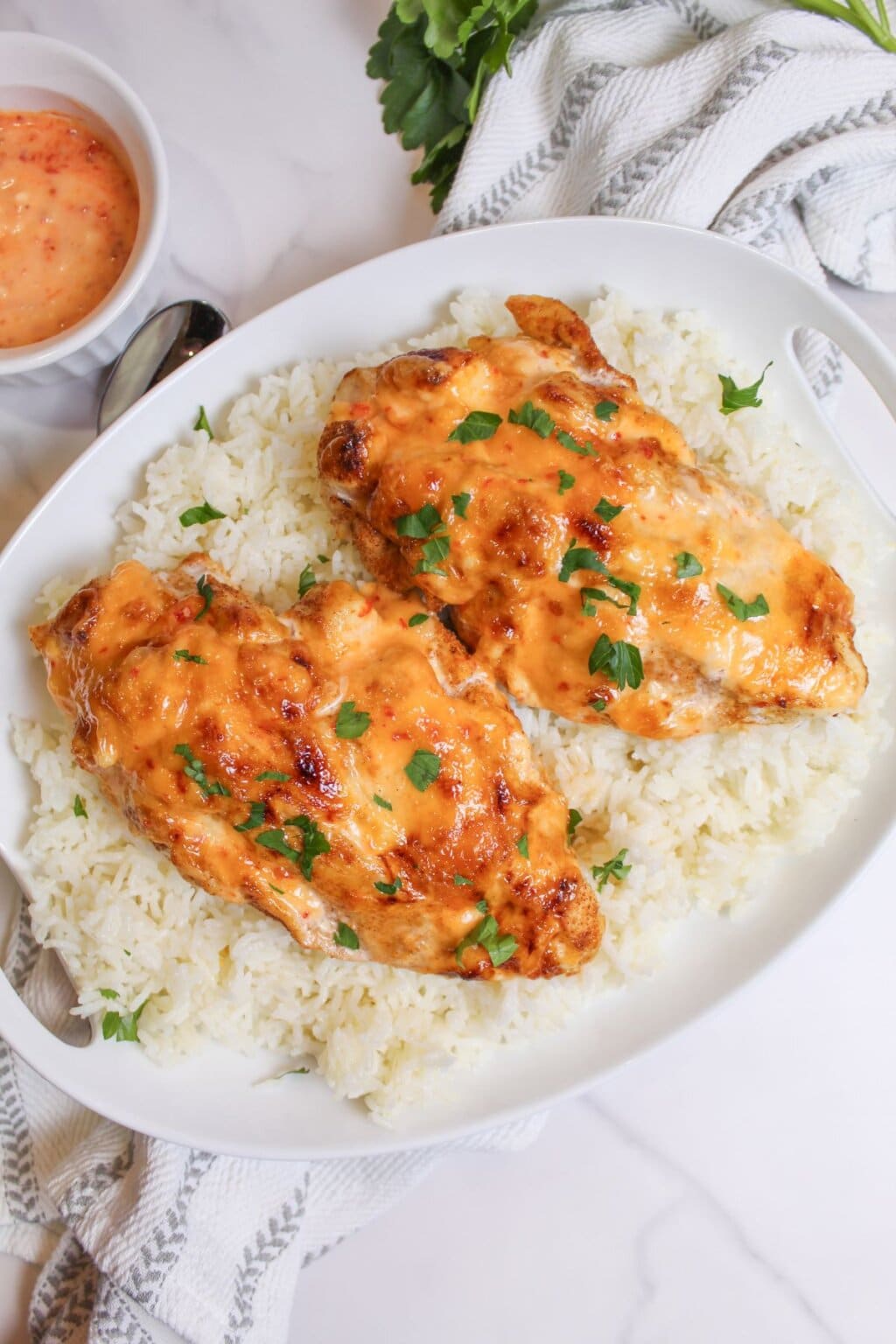 Air Fryer Bang Bang Chicken - Maria's Mixing Bowl