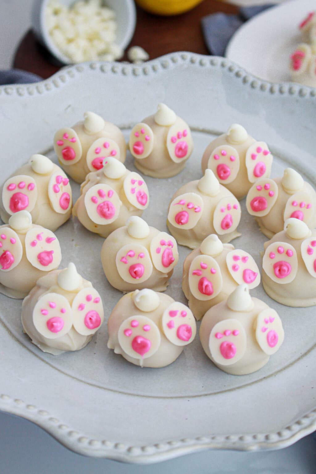 Bunny Butt Truffles - Maria's Mixing Bowl