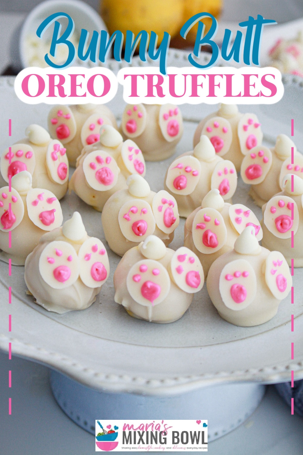 Bunny Butt Truffles - Maria's Mixing Bowl