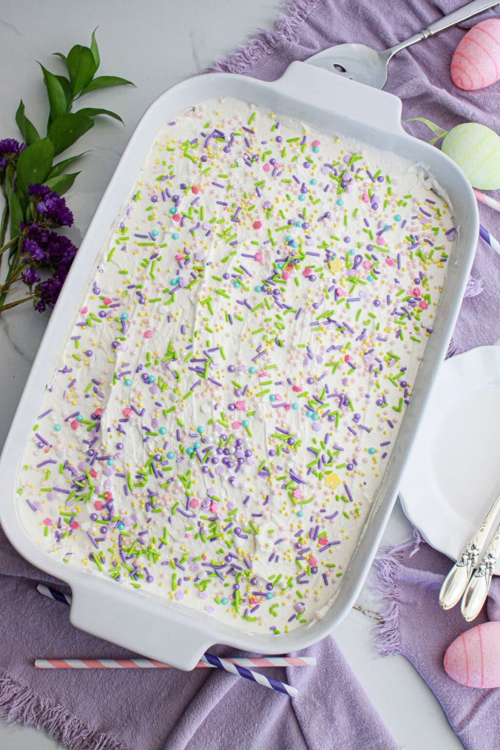 Pastel Easter Cake - Maria's Mixing Bowl