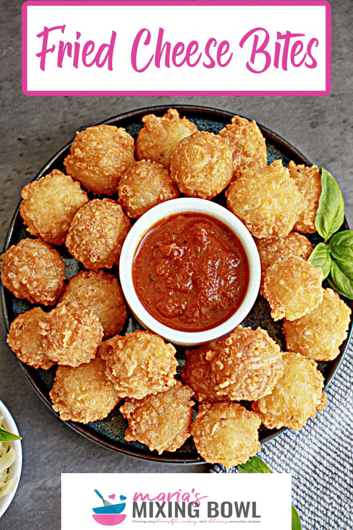 Fried Cheese Bites - Maria's Mixing Bowl