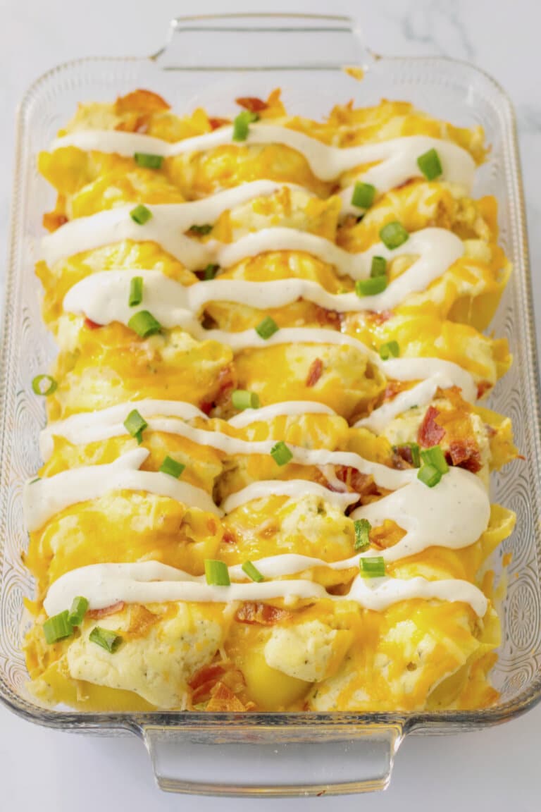 Crack Chicken Stuffed Shells - Maria's Mixing Bowl