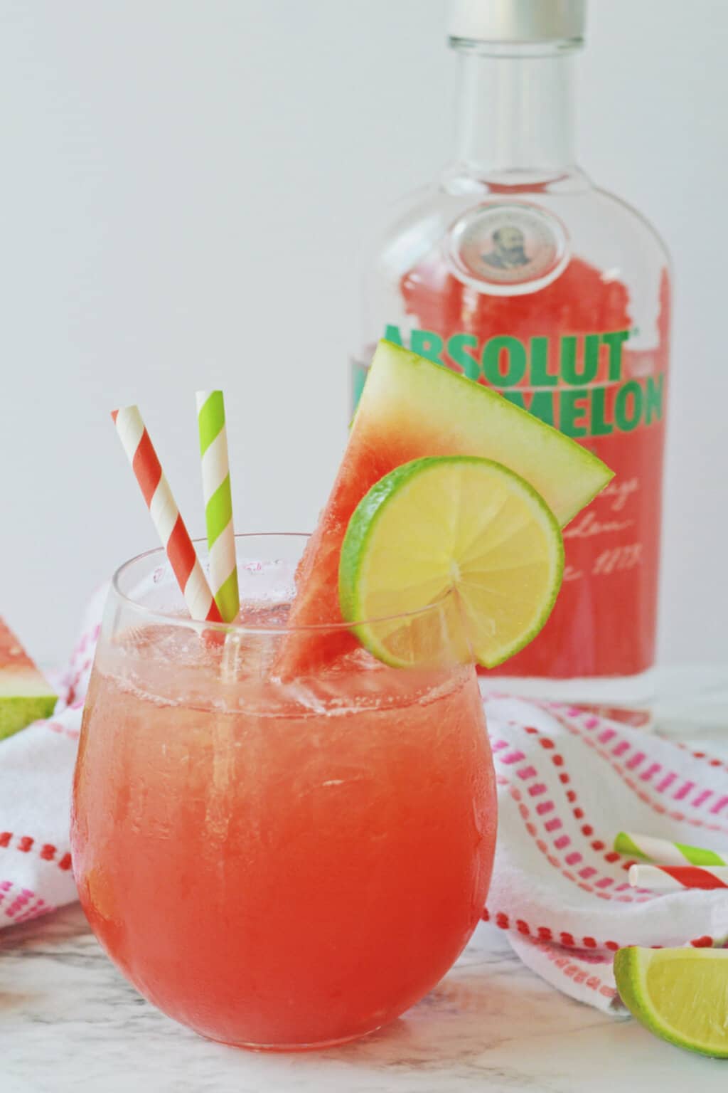 Watermelon Crush Cocktail - Maria's Mixing Bowl