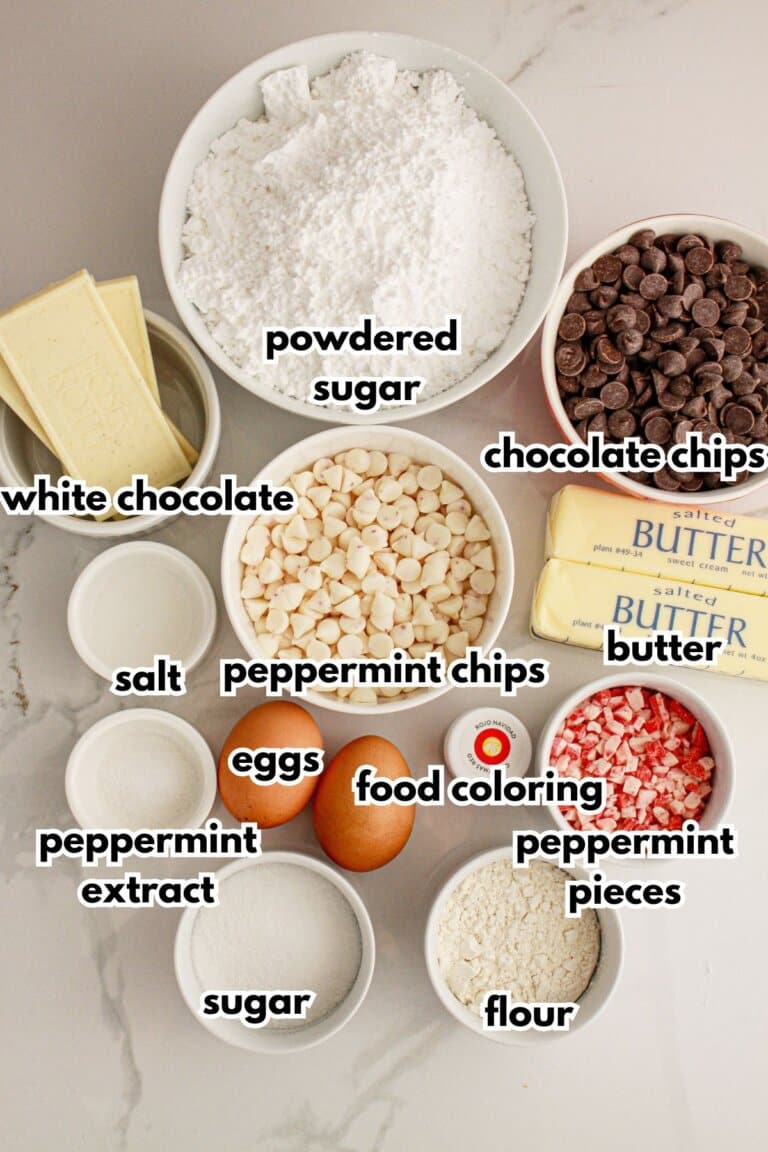Candy Cane Brownies - Maria's Mixing Bowl