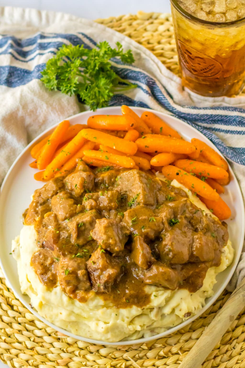 Beef Tips in the Oven - Maria's Mixing Bowl