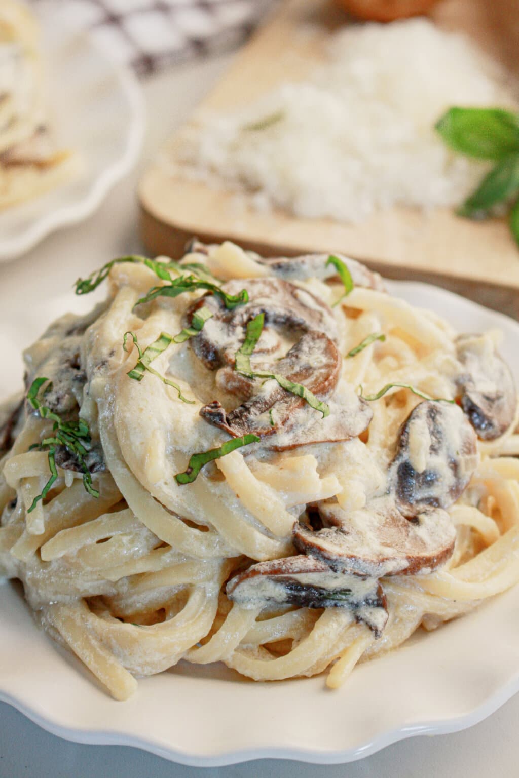 Creamy Mushroom Pasta - Maria's Mixing Bowl