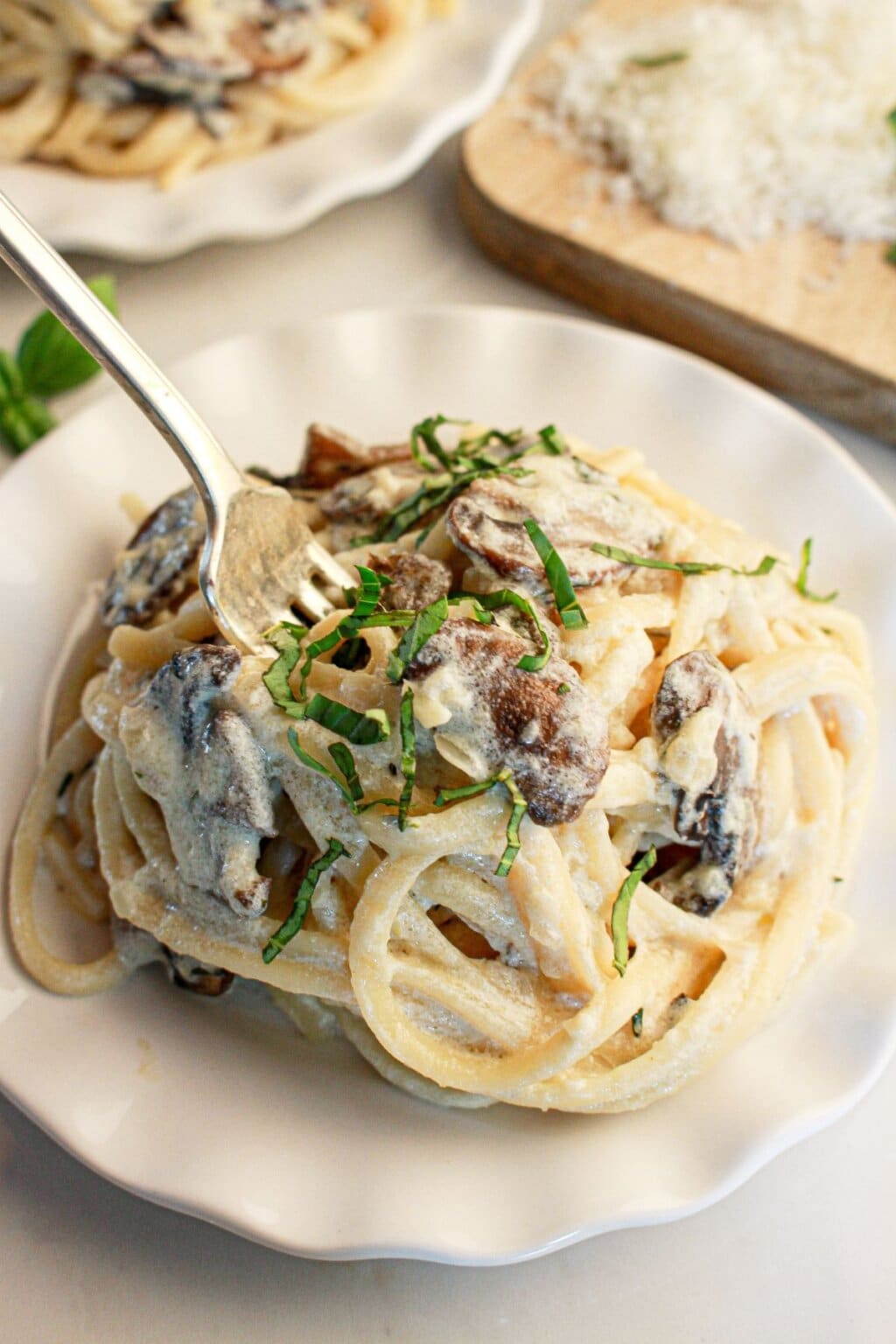 Creamy Mushroom Pasta - Maria's Mixing Bowl