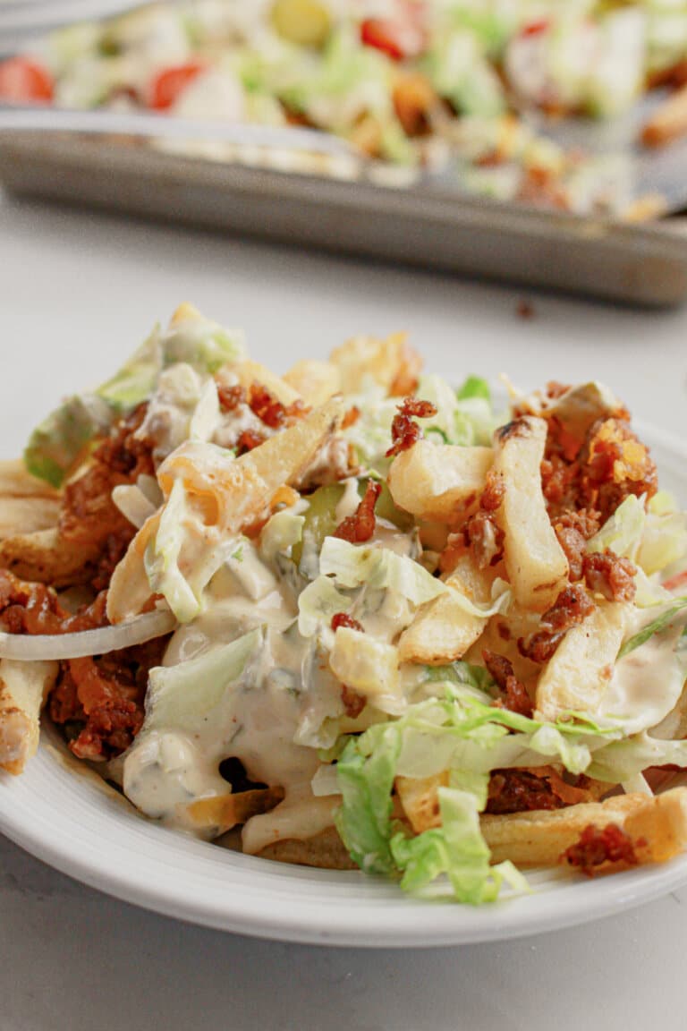 Big Mac Loaded Fries - Maria's Mixing Bowl